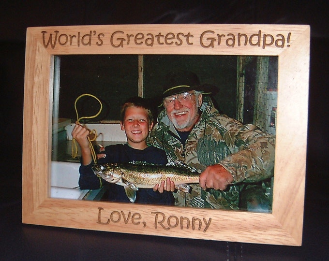 Engraved Grandfather Frame, Personalized Grandfather Frame ...