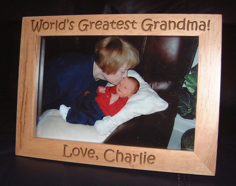 5x7 Engraved Grandfather Frame Personalized Grandparents | Etsy