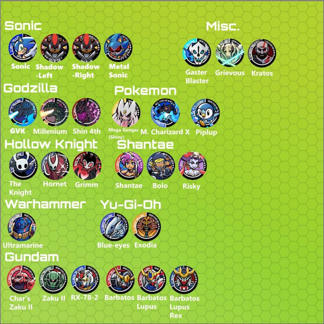 Beyblade X Premade Gear Chip Icon- Pick 1 Custom Sticker - Etsy