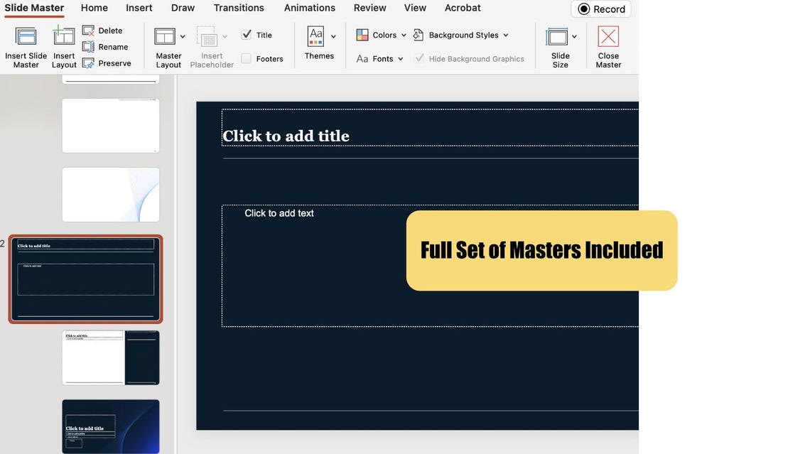 Mckinsey Framework Template - Real Project Slides (operating Model ...