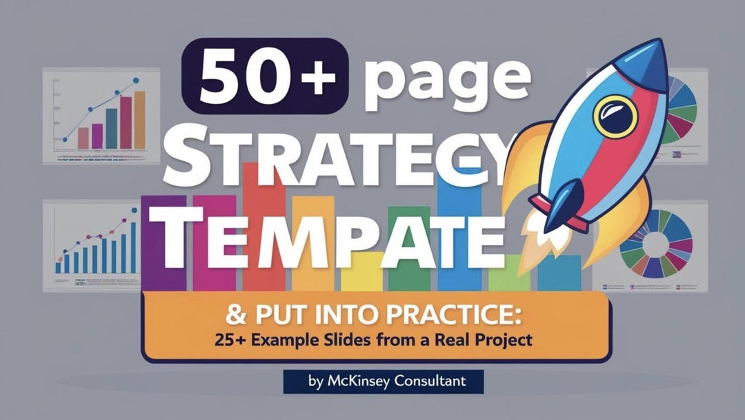 Mckinsey Framework Template - Strategy and Data Toolkit + Real Project ...