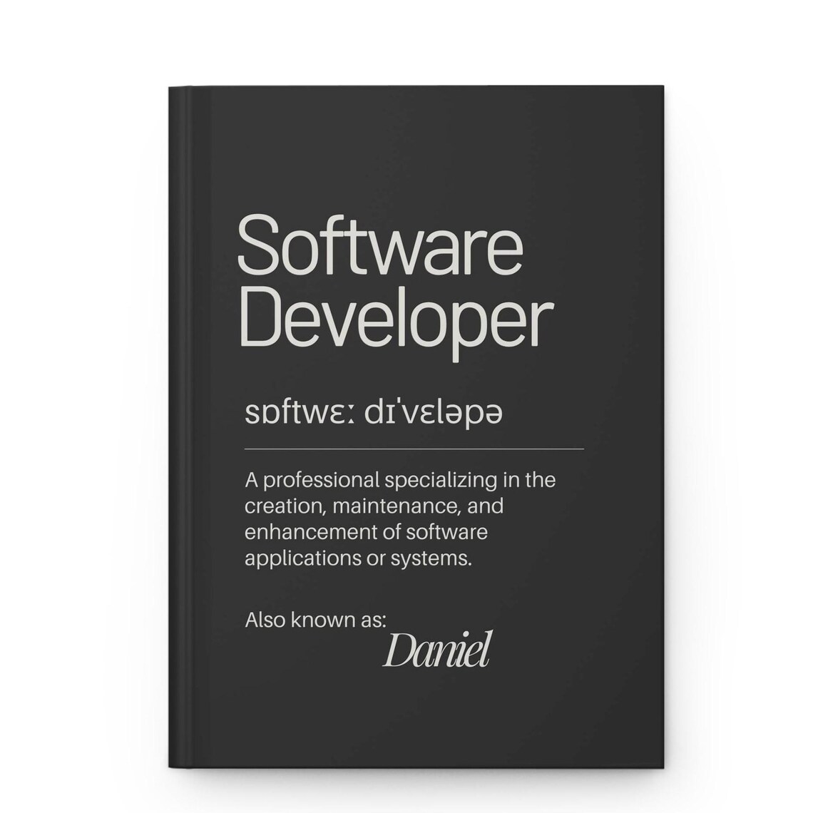 Personalized Software Developer Journal: Tech Gift - Etsy