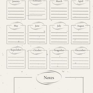 2025 Printable & Editable Digital Planner - Etsy
