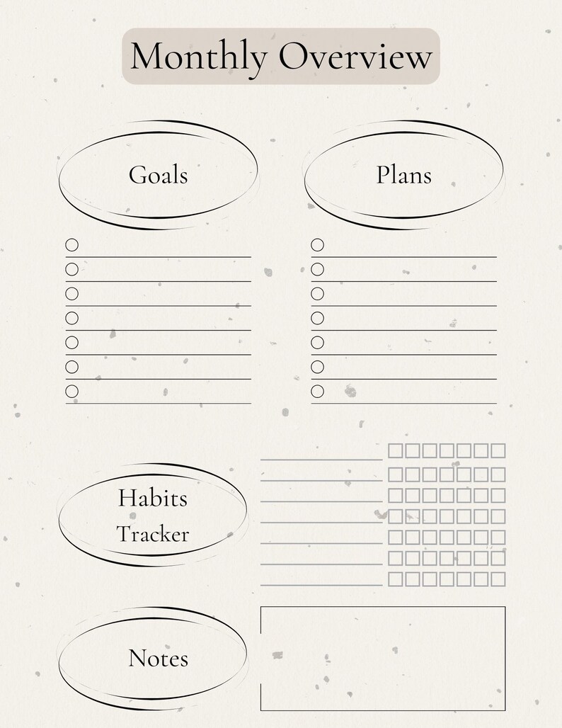 2025 Printable & Editable Digital Planner - Etsy