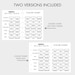 Zebra Mildliner Color Chart | Pocket Size Insert | Digital Download - Etsy