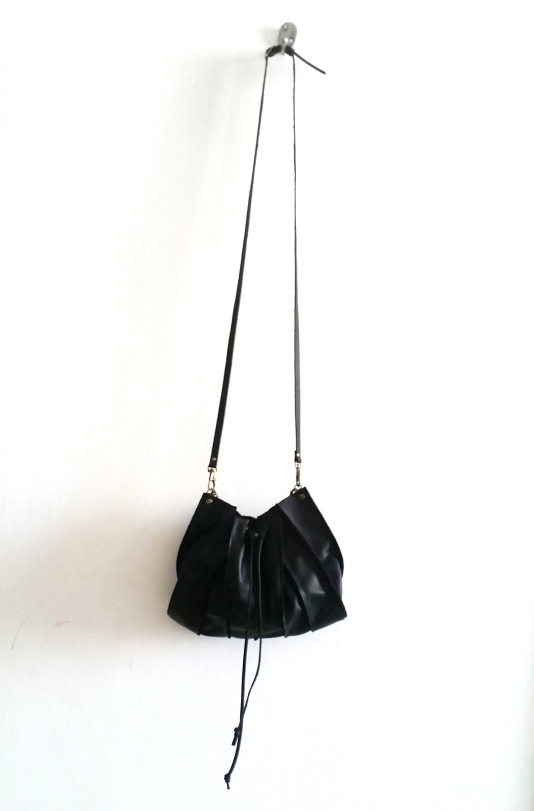 Bucket Bag , Leather Handbag,crossbody Bag,leather Purse Black - Etsy