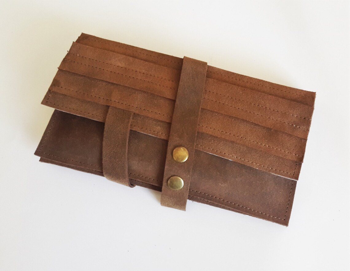 Brown Leather Walletleather Women Wallet | Etsy