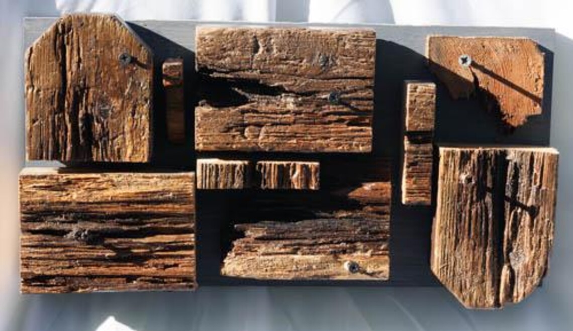 Wood, Texture, Wall Hanging, Assemblage, Art, Sculpture, Brown - Etsy