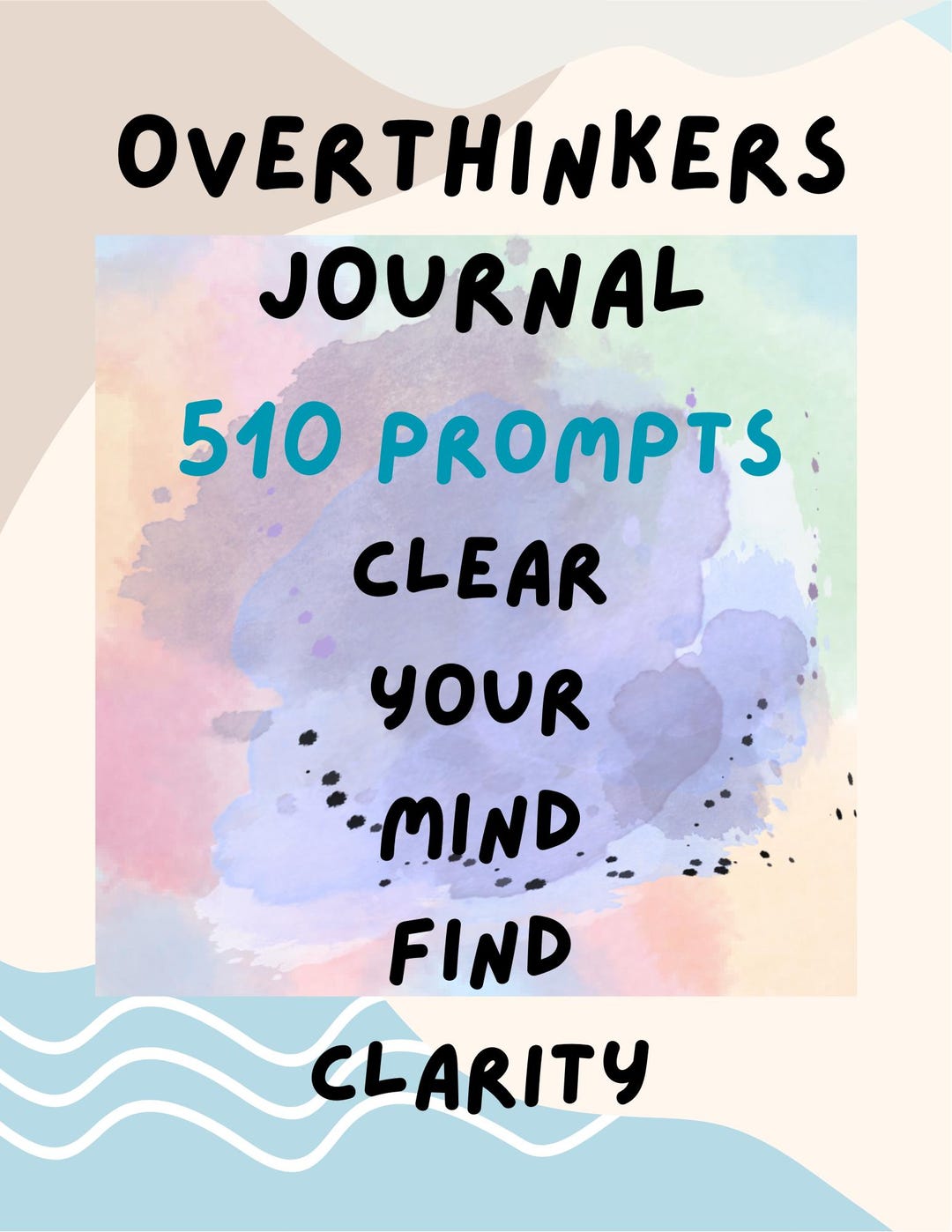 Overthinkers Journal: Guided Prompts for Personal Growth, Mindfulness ...