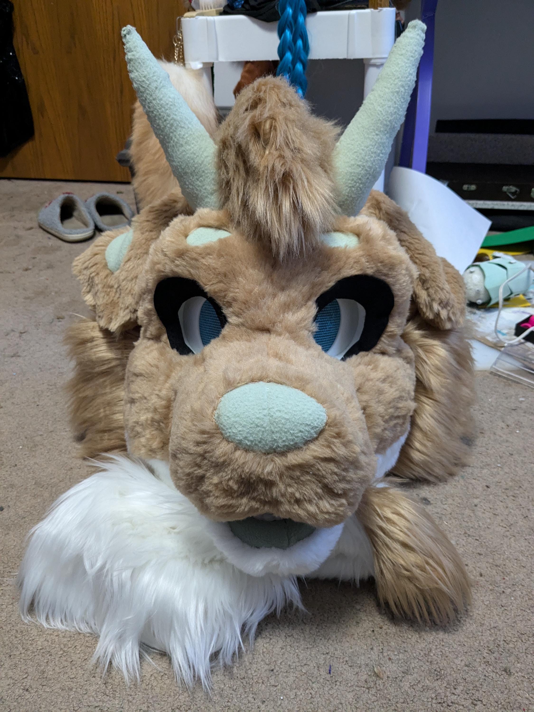 Premade Fursuit! Devil Dog! - Etsy