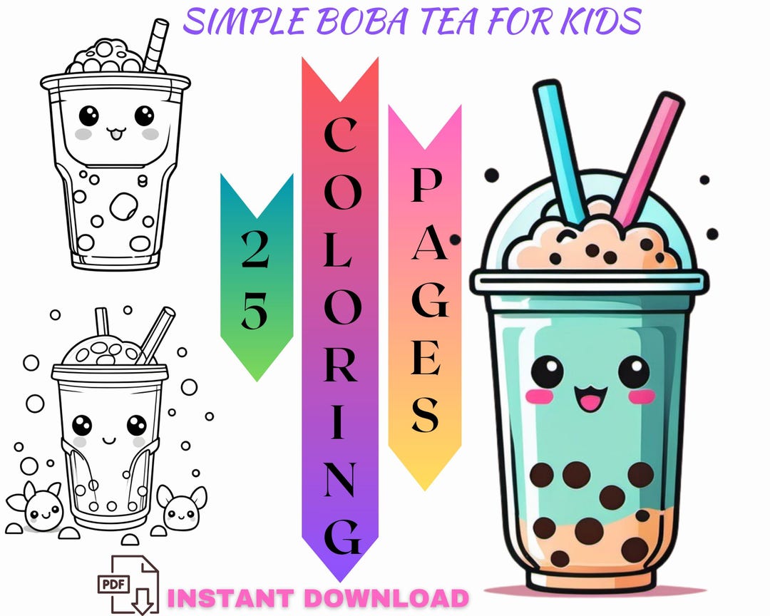 Simple Coloring Pages for Kids, Printable Easy Activity Sheets, Fun ...