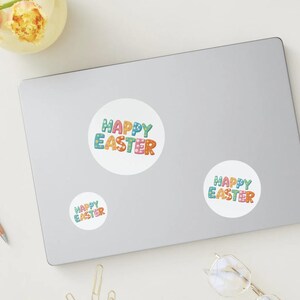 Happy Easter Sticker Png - Etsy