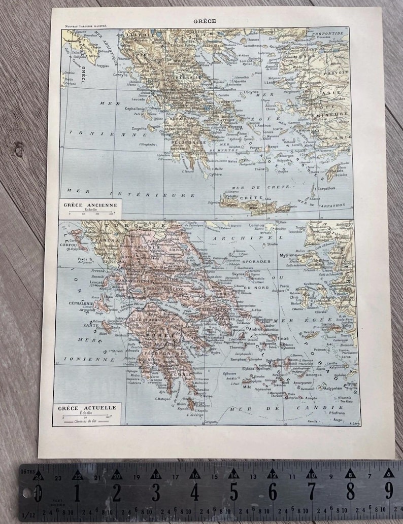 Antique 1910 Print: Greek Army, Flag, Coat of Arms (history of Greece ...
