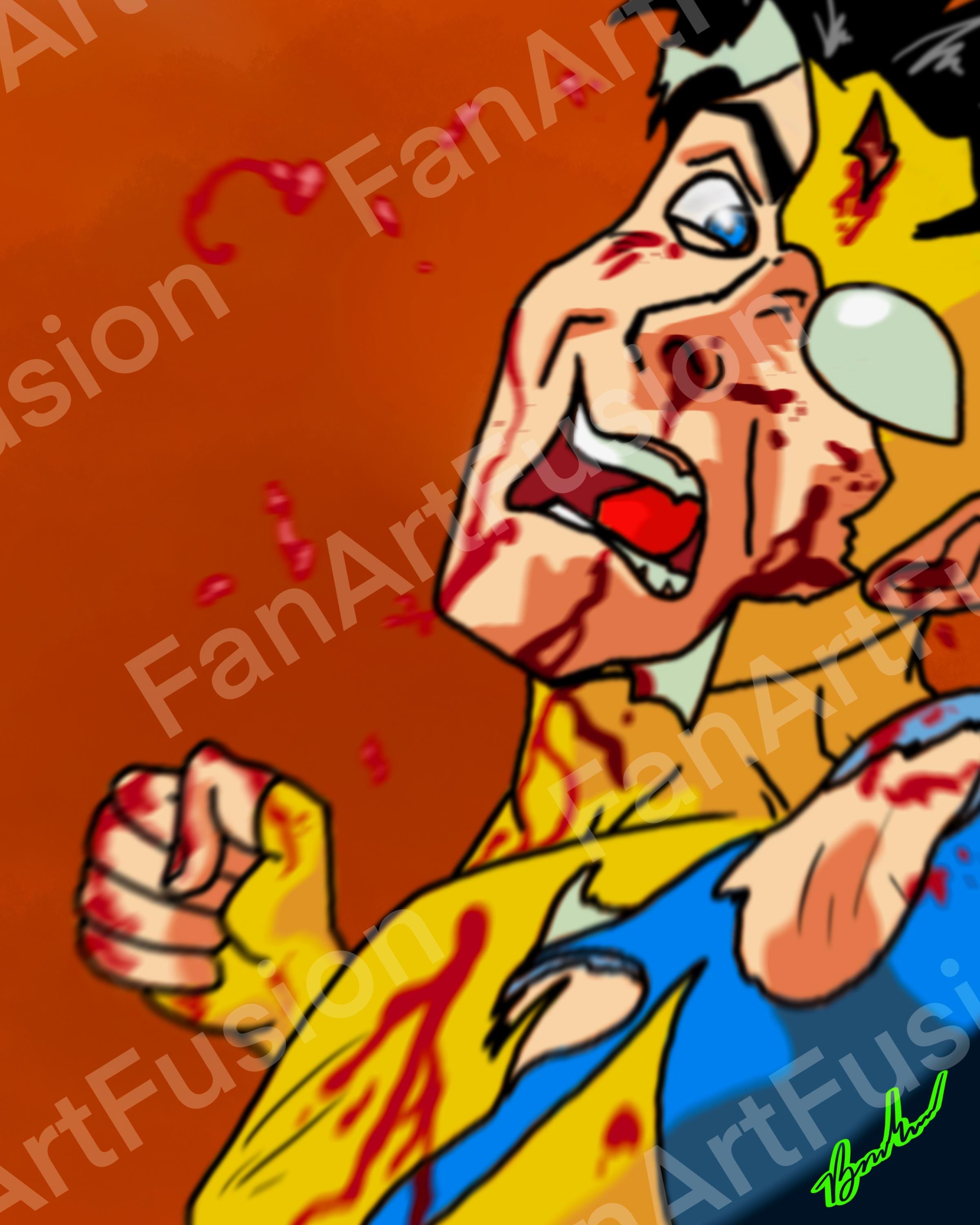 Invincible Fan Art - Etsy