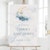 PRINTABLE Over the Moon Baby Shower Banner- Blue | Make Any Wording You ...