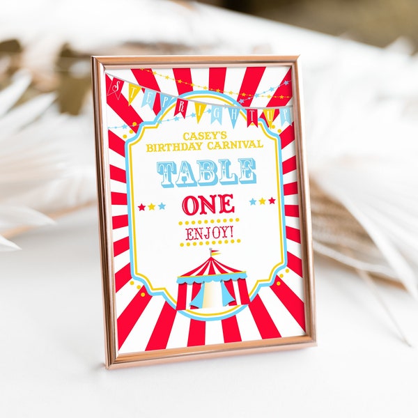 Table Card - Etsy