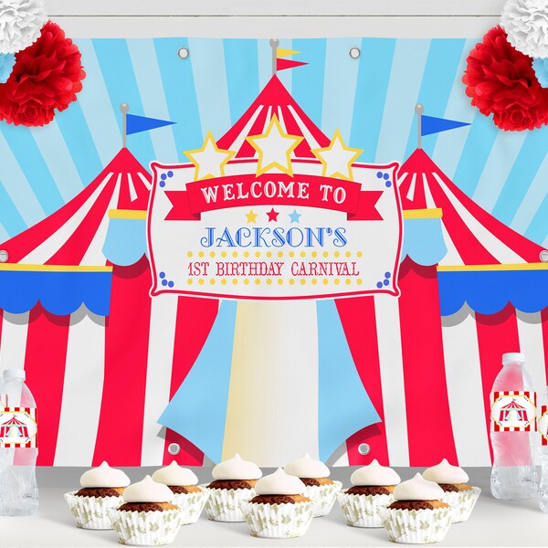 Carnival Backdrop - Etsy