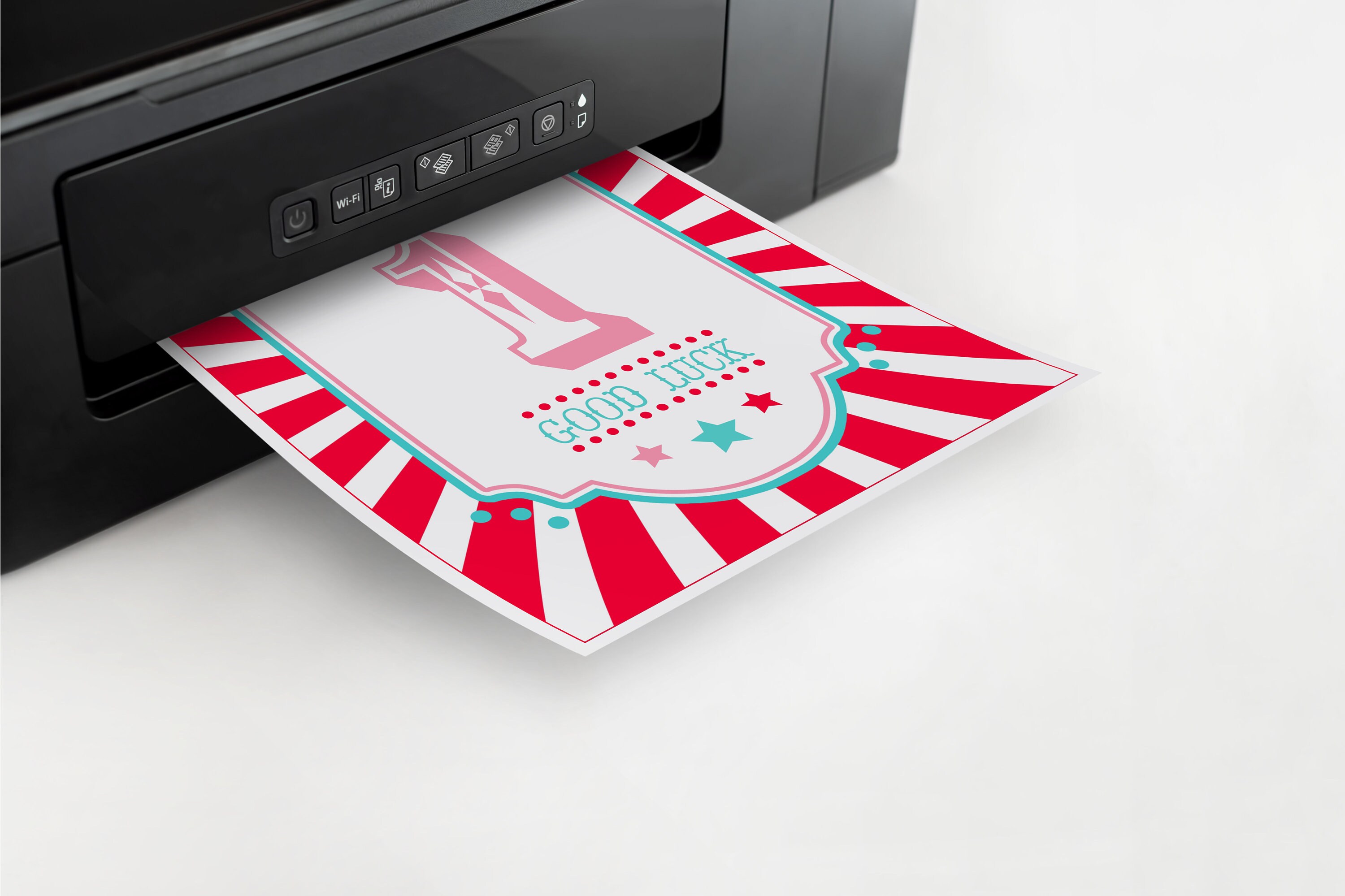Circus Cake Walk Game Printable: Red Carnival Numbers (edit Text in ...