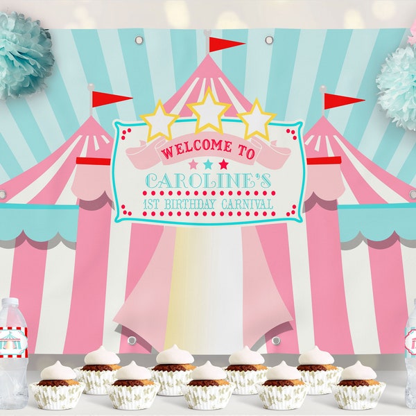 Carnival Backdrop - Etsy