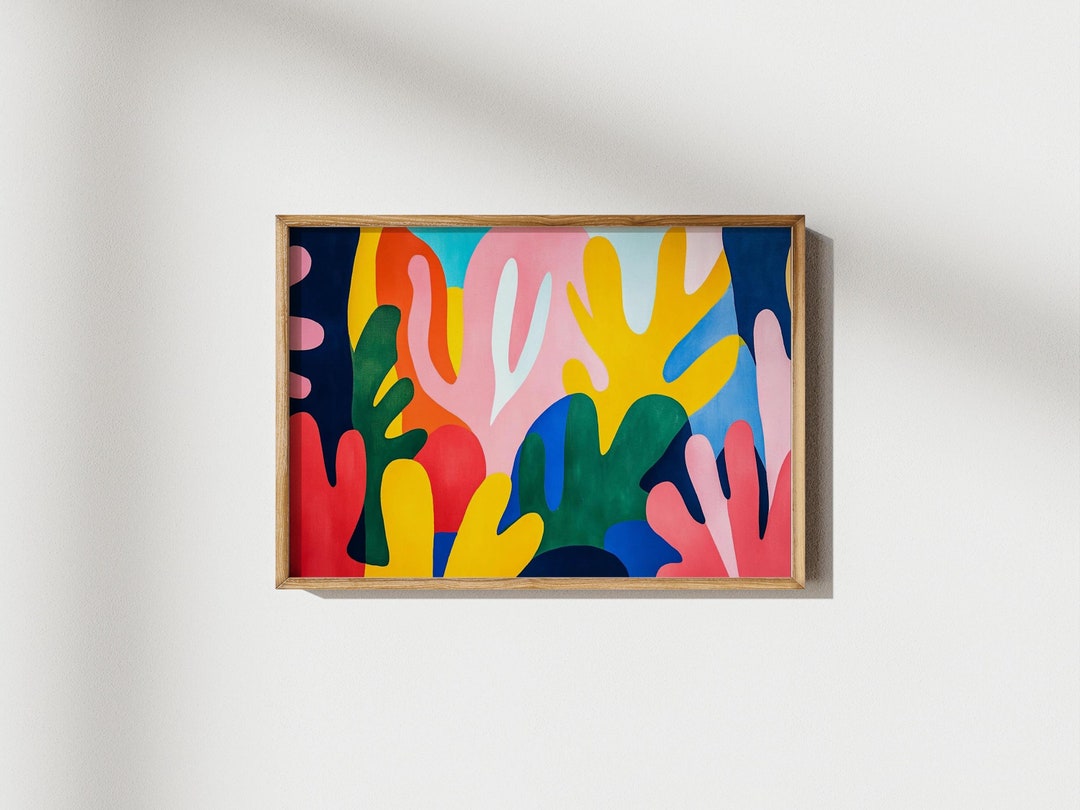 Colorful Nursery Print, Kids Room Art, Baby Room, Eclectic Nursery Wall ...