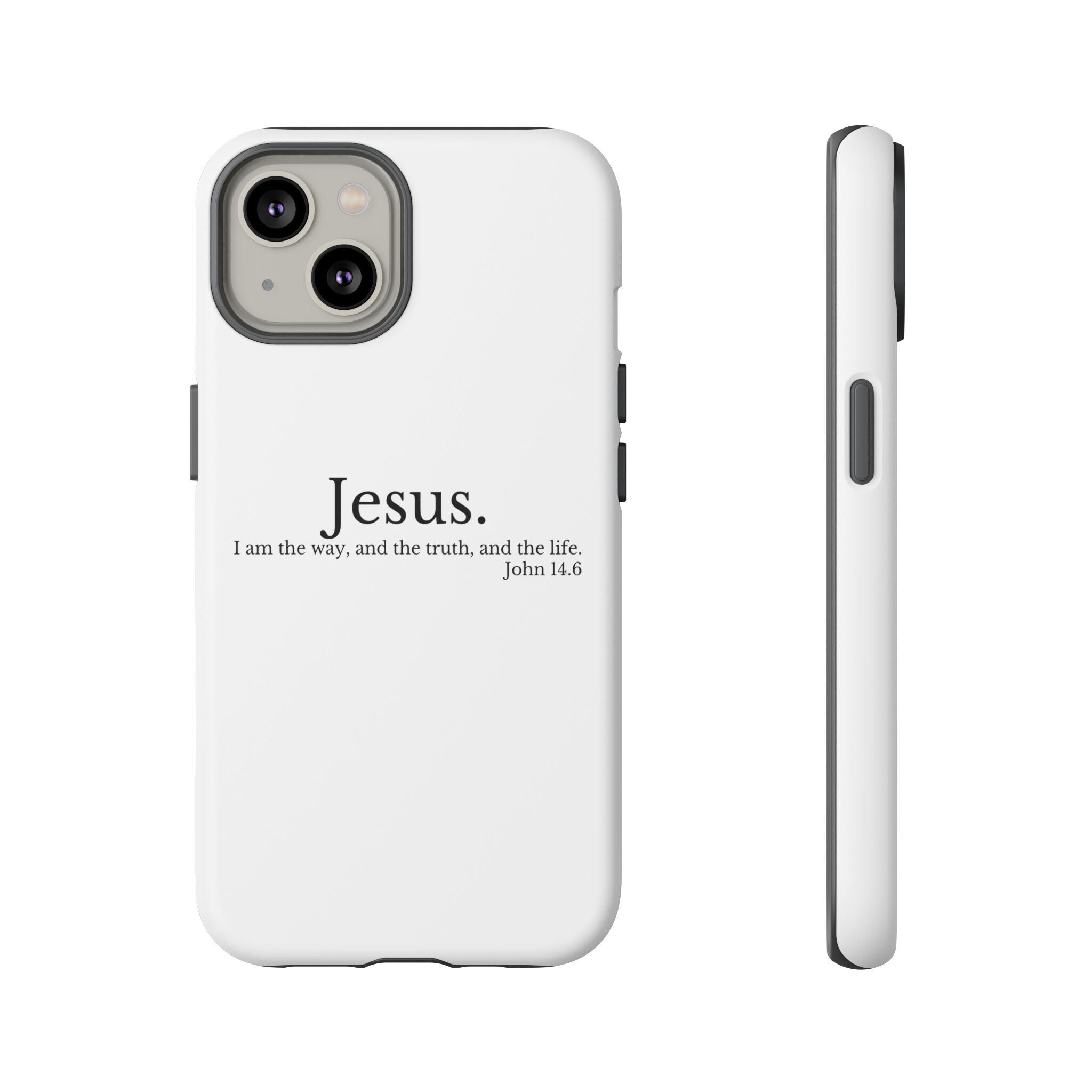 Jesus the Way the Truth the Life Phone Case, Christian, Inspirational ...