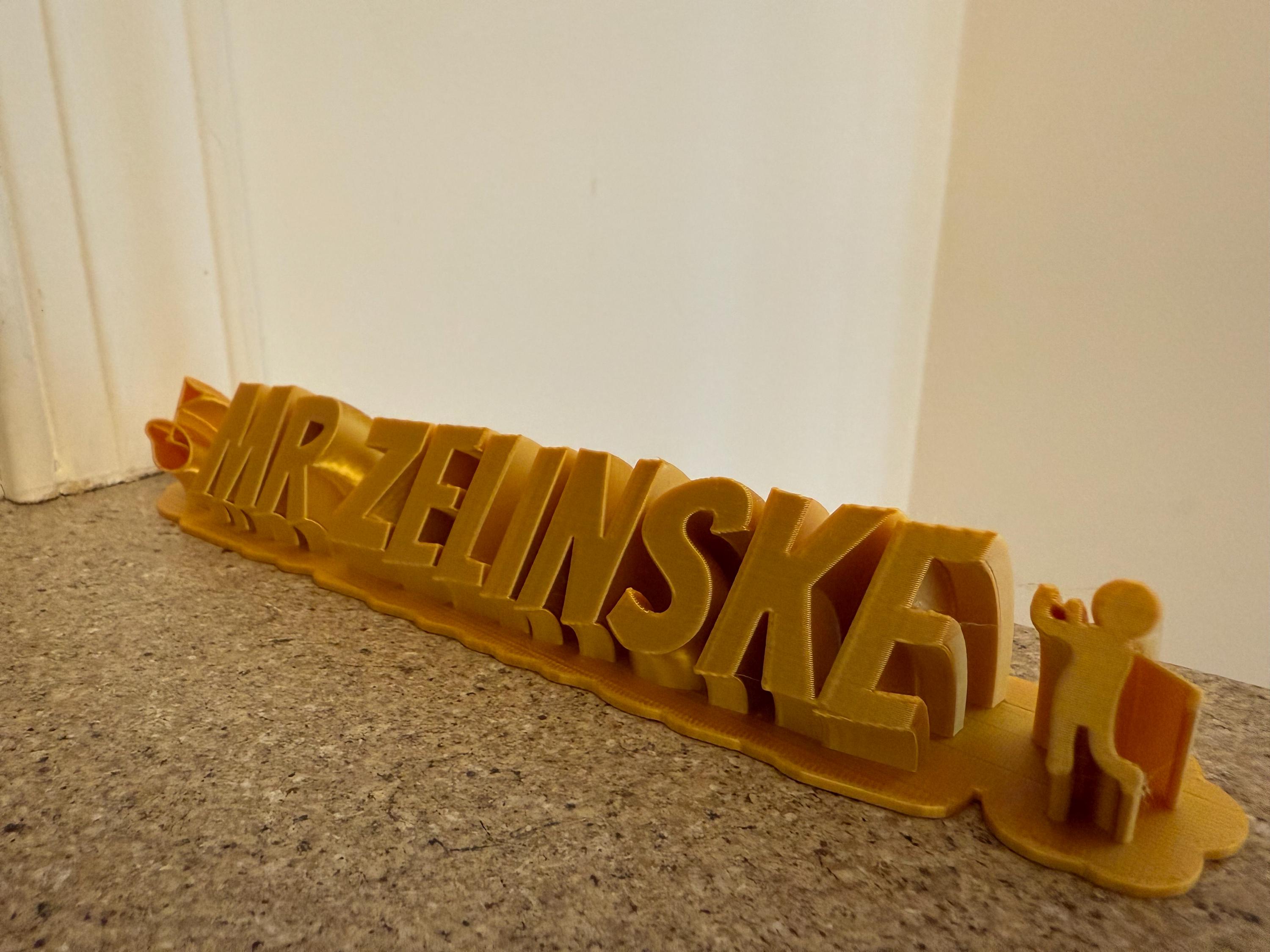 Parametric Name Plate - Etsy
