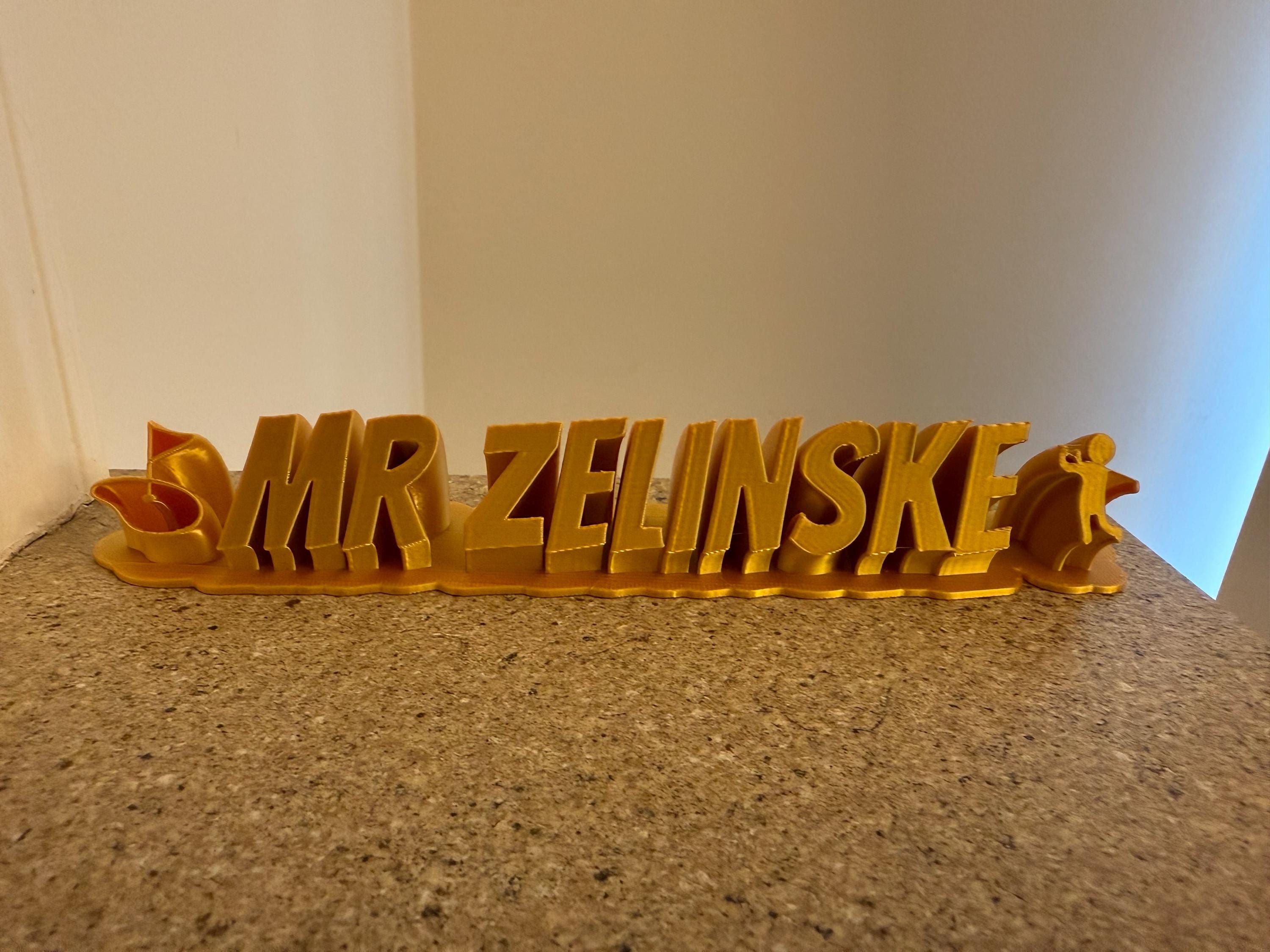 Parametric Name Plate - Etsy