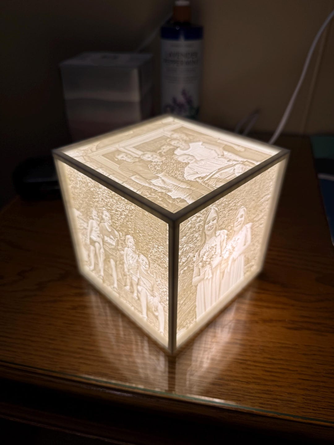 3D Printed Light Boxes (customizable) - Etsy
