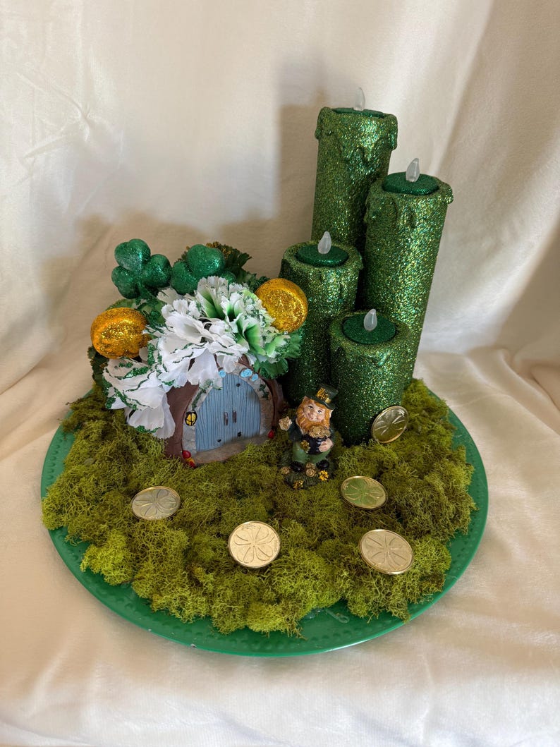 Leprechaun Home, St Patricks Day Decor, Gift for Her, Gift for Him ...