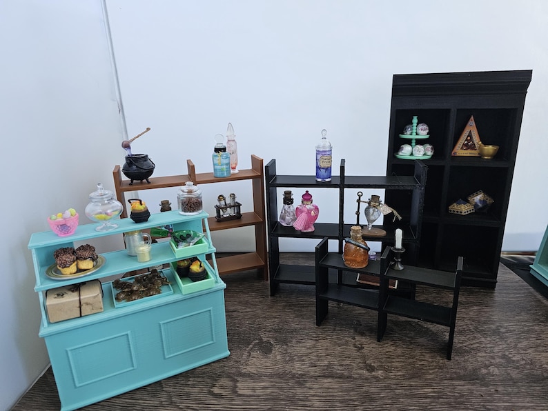Miniverse Display Shelving - Potions & Other Miniature 1:6 Scale ...