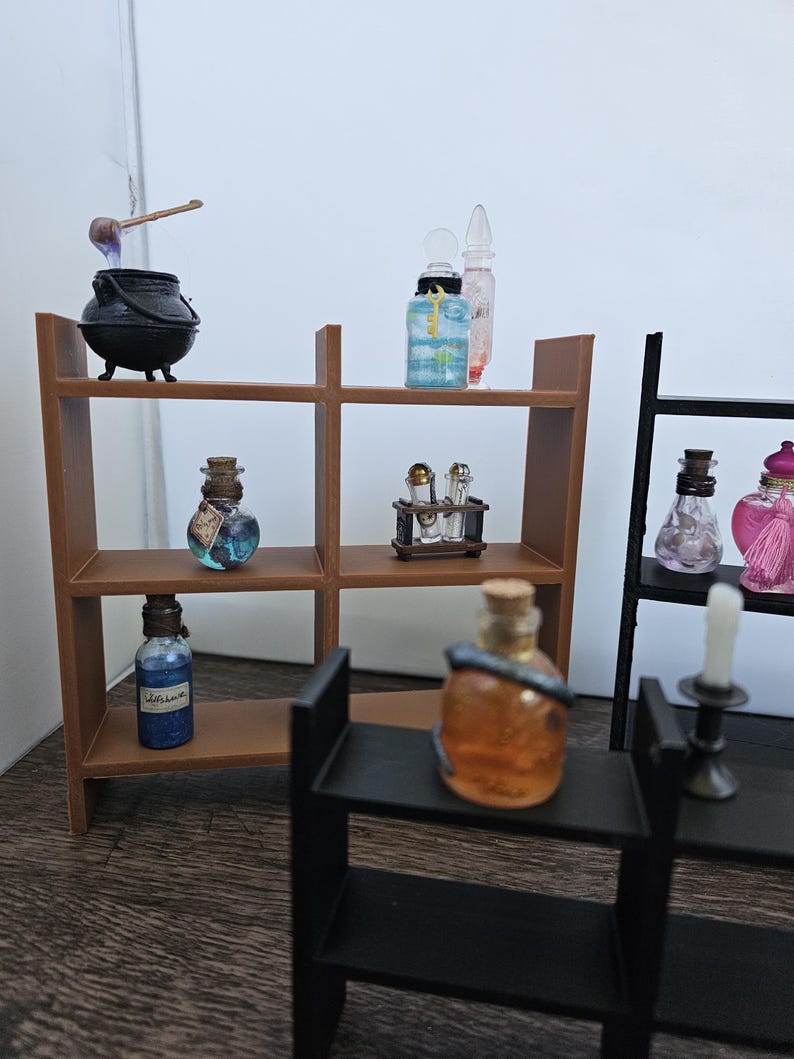 Miniverse Display Shelving - Potions & Other Miniature 1:6 Scale ...