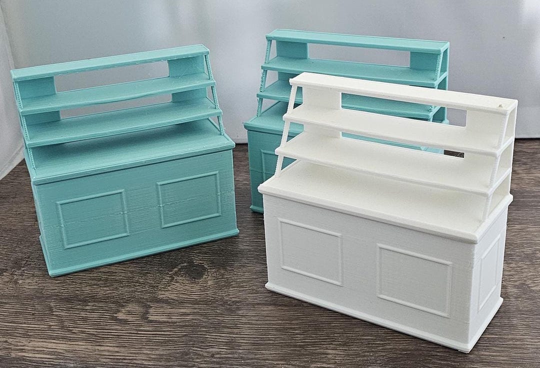 Miniverse Bakery Display Case - Misprint/prototype Bakery 1:6 Scale ...