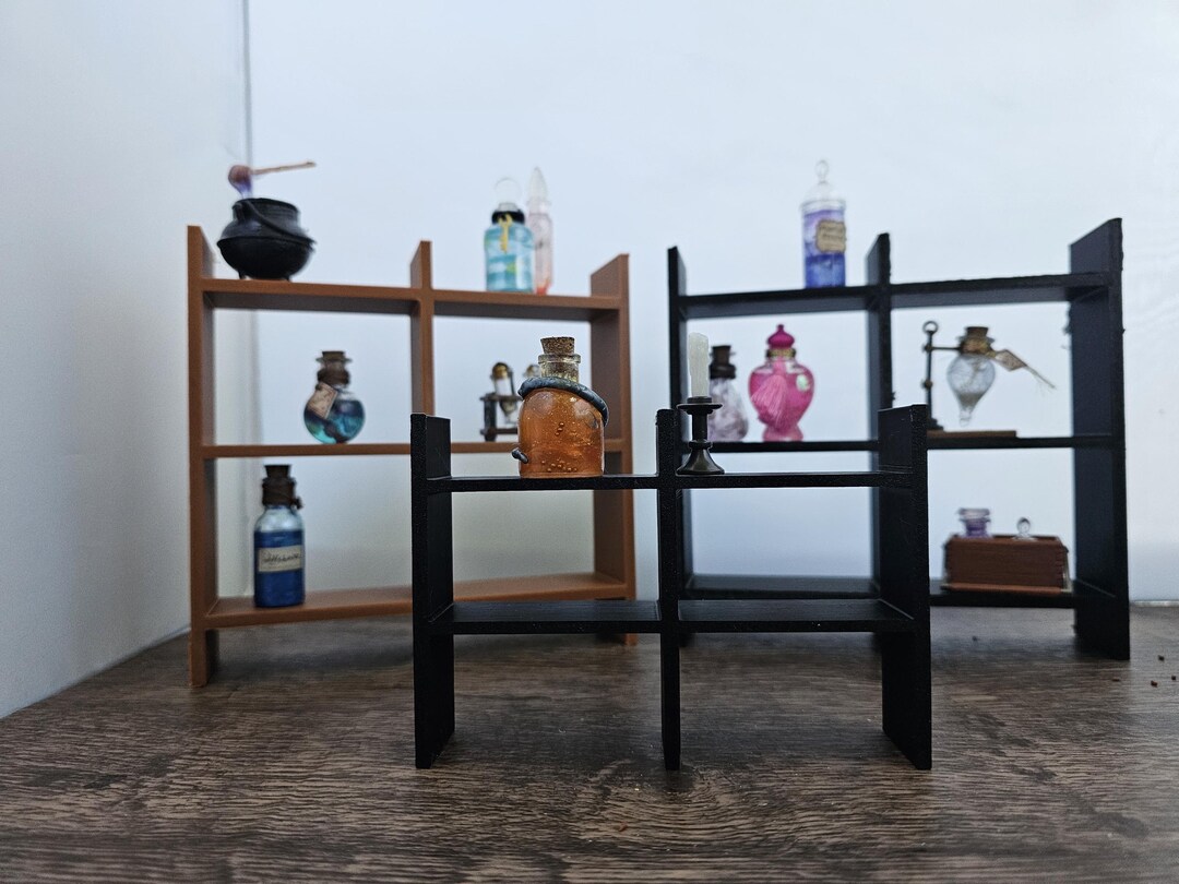 Miniverse Display Shelving - Potions & Other Miniature 1:6 Scale ...