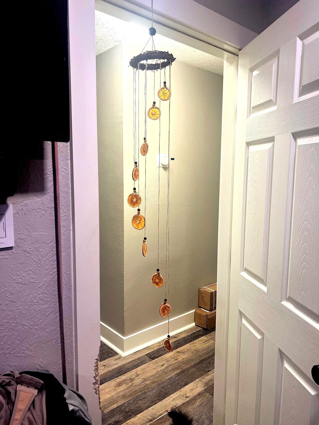 Orange Slice Wind Chime / Suncatcher - Etsy
