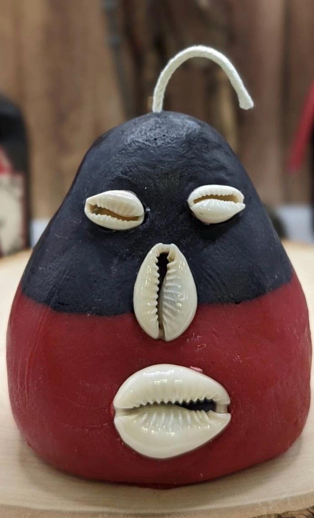 Elegua Head Candle/ Figura Cabeza De Elegua - Etsy
