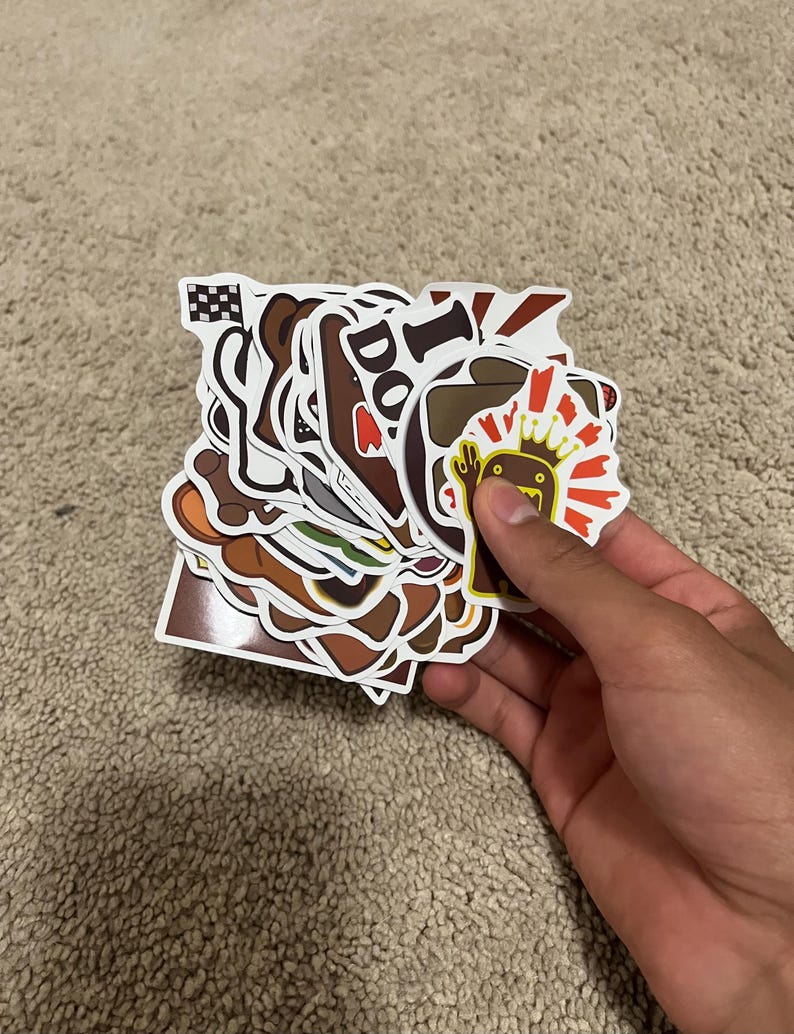 Domo Kun Stickers 50-100pcs - Etsy