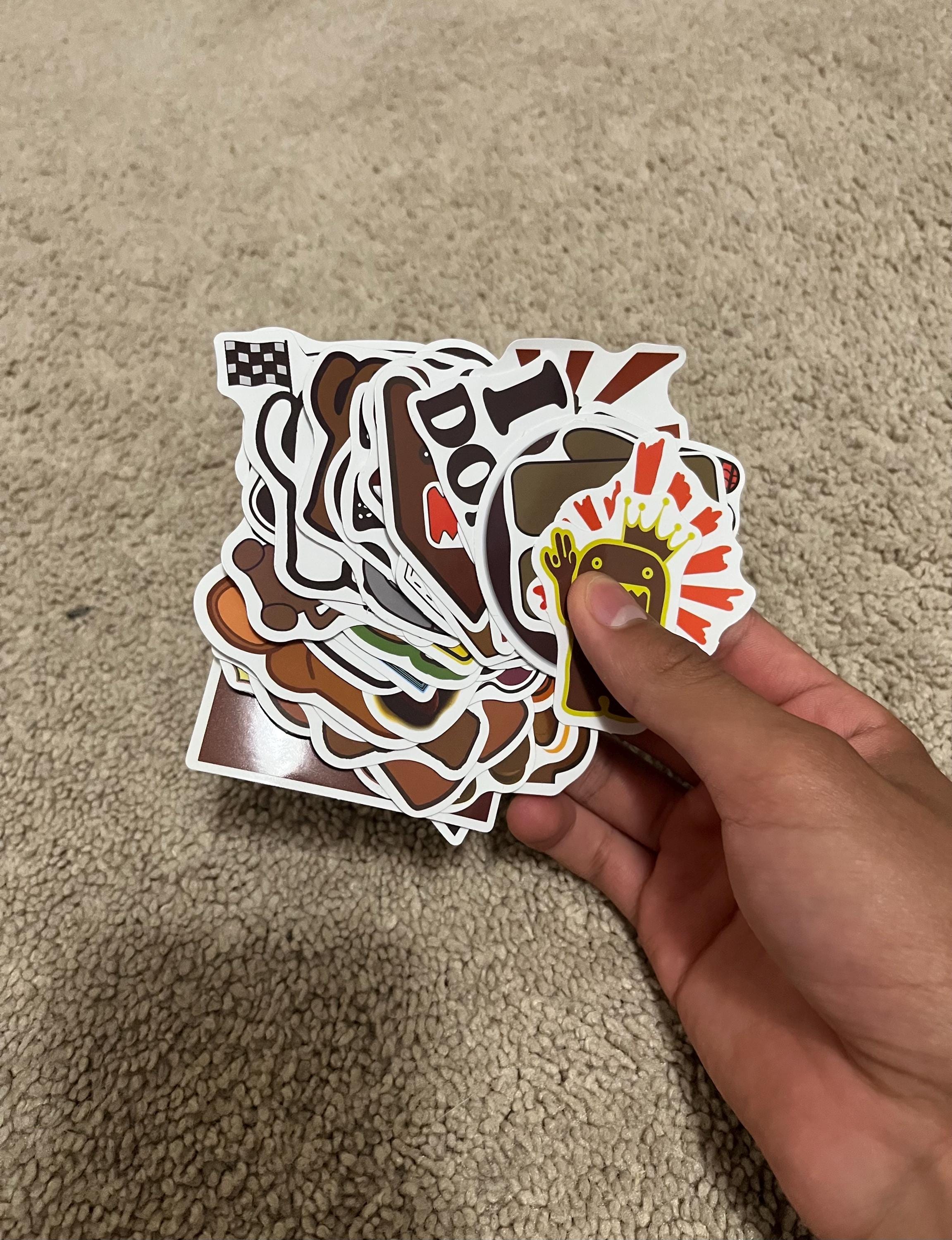 Domo Kun Stickers 50-100pcs - Etsy