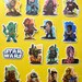 Star Wars Sticker Pack 50pcs - Etsy