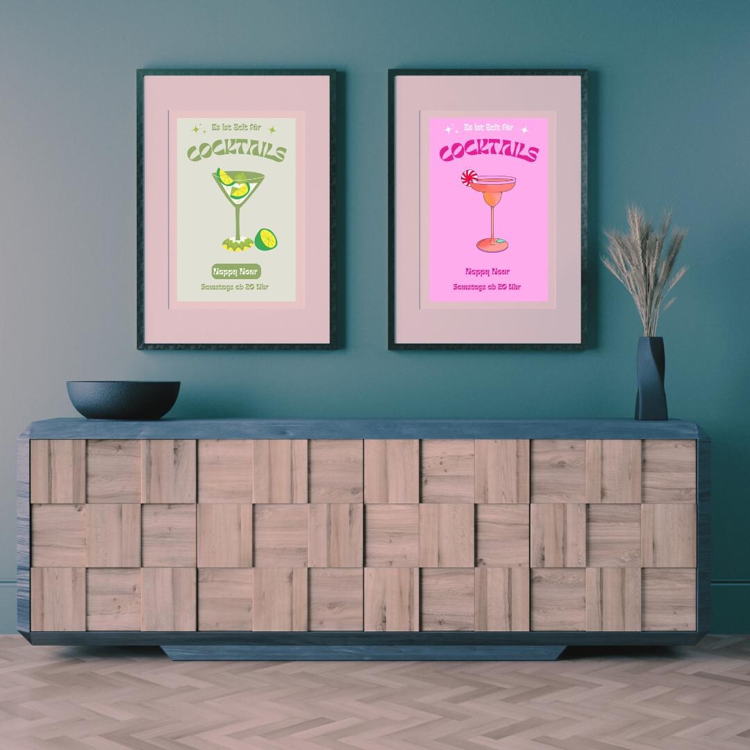 Happy Hour Poster - Etsy