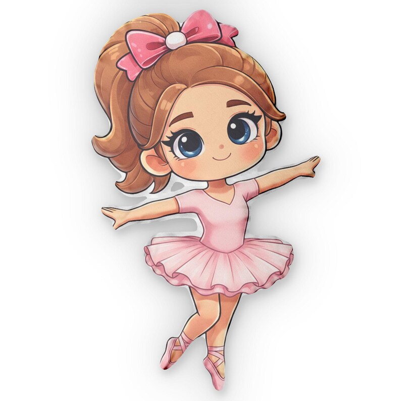 Aloveables Ballerina Ballet Dancer Shaped Pillow Plushie | Christmas ...