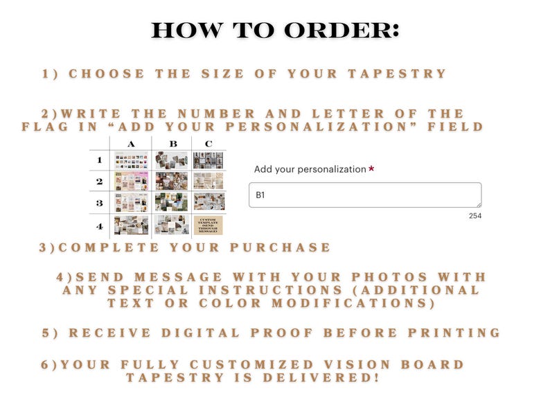 2025 Vision Board, Vision Board Tapestry, Vision Board Sign ...