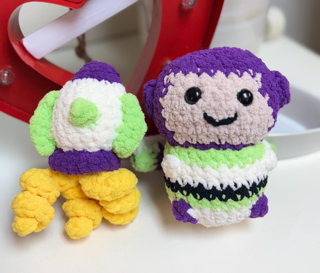 Small Buzz Lightyear & Spaceship Crochet Plushie - Etsy
