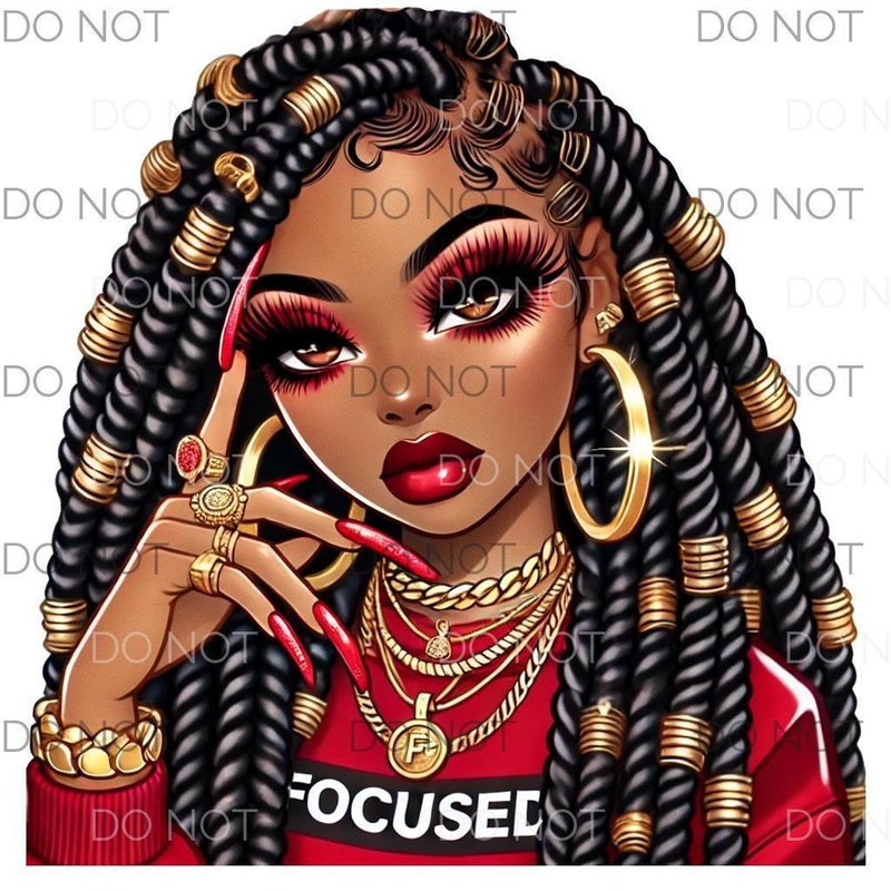Black Women Art Locs - Etsy
