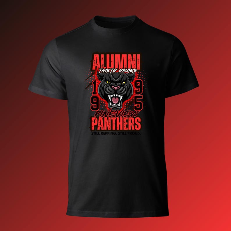 Alumni Reunion Team Spirit T Shirt Design High School Football, Game ...