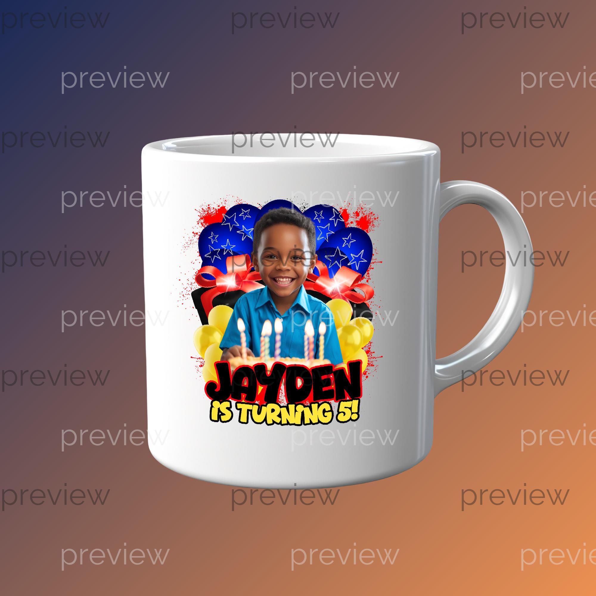 Birthday Boy Custom T Shirt Design Canva Template Personalized Name ...