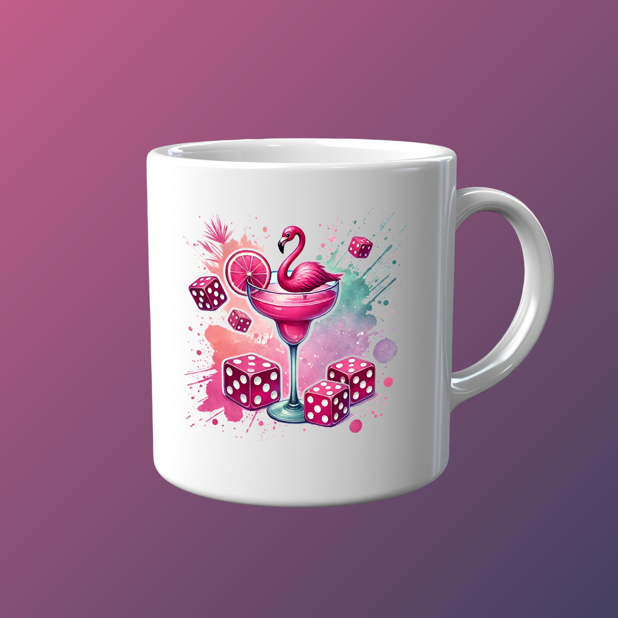 Bunco Clipart Flamingo Clipart Bundle Commercial Use - Let the Good ...