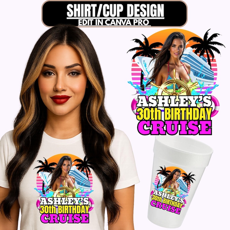 Cruise Photo Christmas Card - Etsy