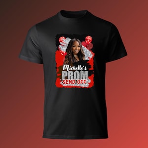 Prom Send off Shirt Template Canva Template High School Graduation ...