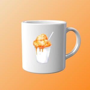 Snow Cone Clipart Watercolor PNG -shaved Ice PNG- Commercial Use - Etsy