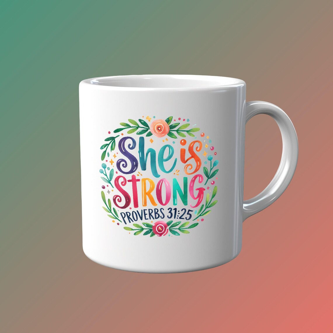 She is Strong Proverbs Png Clipart Proverbs 31 25 Watercolor Commercial ...